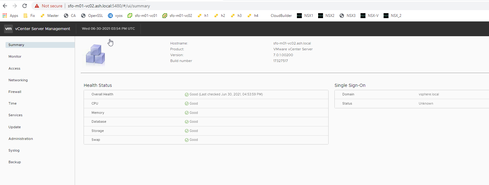 Part 7 - Reset Lost or forgotten vCenter/vCF Root Password