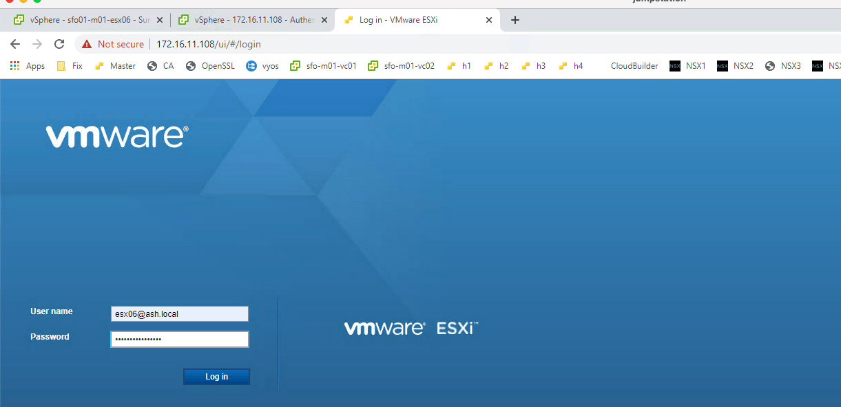 How to Reset ESXi Root password using Active Directory - @vmanalyst