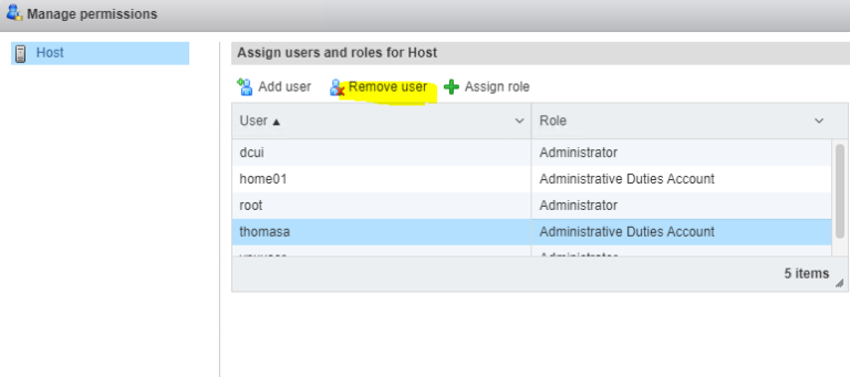 How To Add Local Users To Esxi Host Vmanalyst