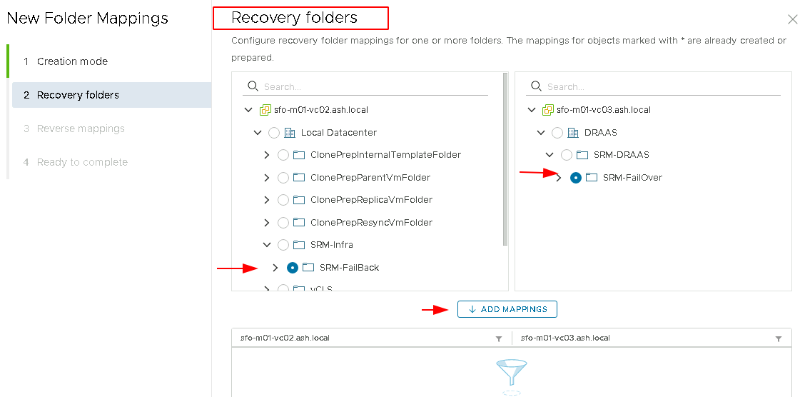 Part 2 - Configure SRM Mappings & Pair SRM - @vmanalyst Part 2 - Configure SRM Mappings & Pair SRM - @vmanalyst