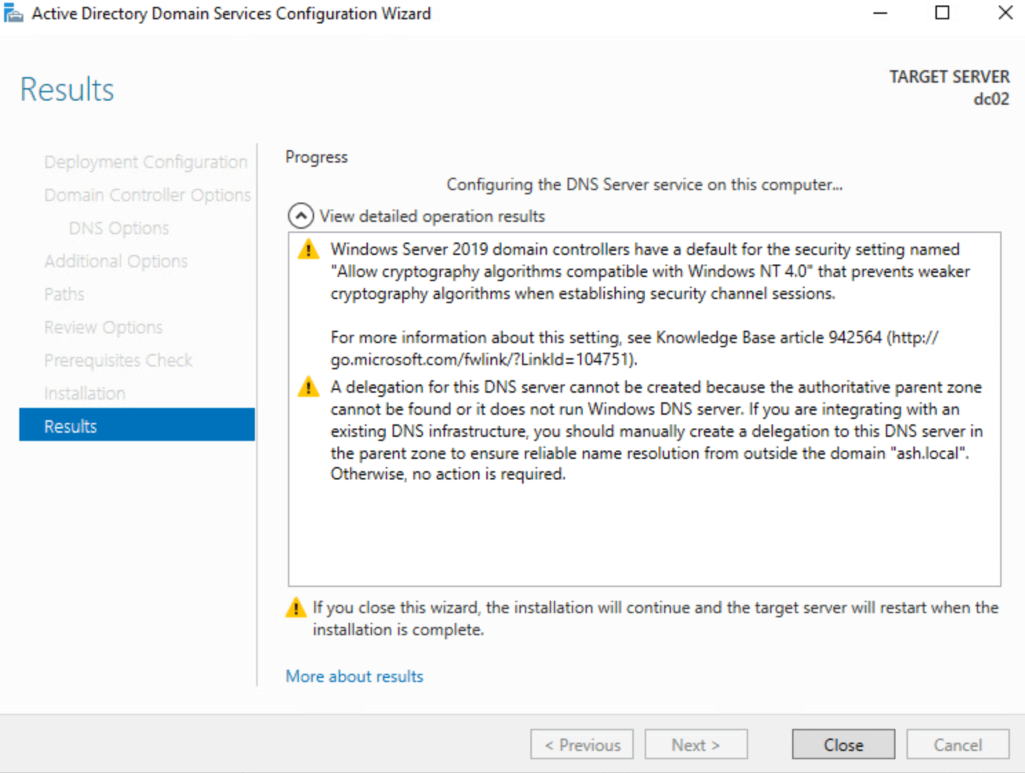 Part 3 Configure Secondary Domain Controller On Windows 20192022