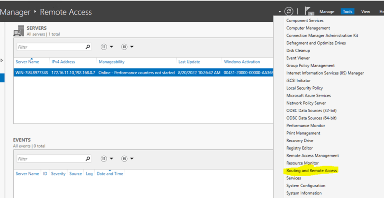 Configure Routing And Nat In Windows Server 2019 Vmanalyst