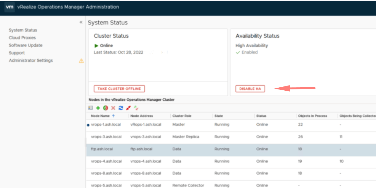 Part 10 - vROps Continuous Availability