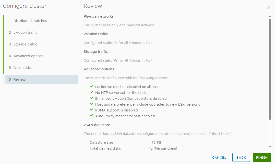 Part 13 - Configure a vSAN 8 ESA Cluster - @vmanalyst